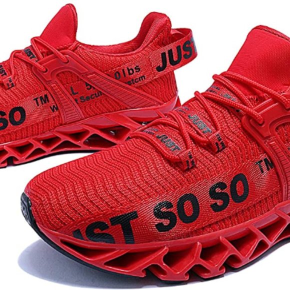 Shoes | Red Womens Walking Running Shoes Athletic Blade Non Slip Tennis ...